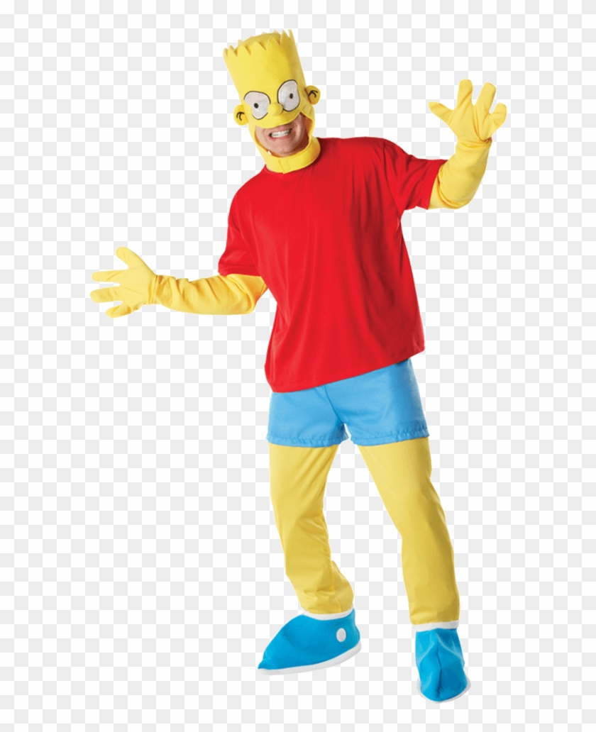 Bart Simpson Costume - Bart Simpson Fancy Dress Clipart (#1044269) - PikPng