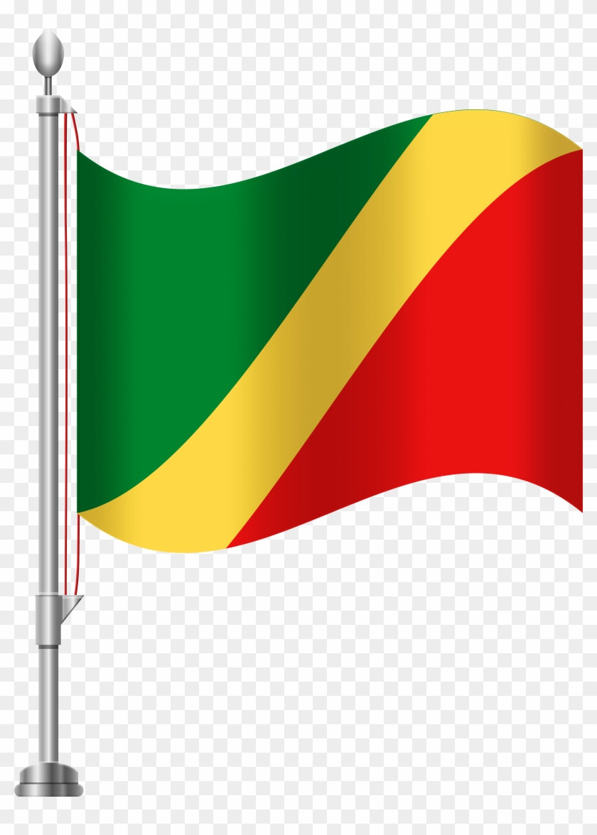 Republic Of The Congo Flag Png Clip Art Transparent Png (#1047453) - PikPng