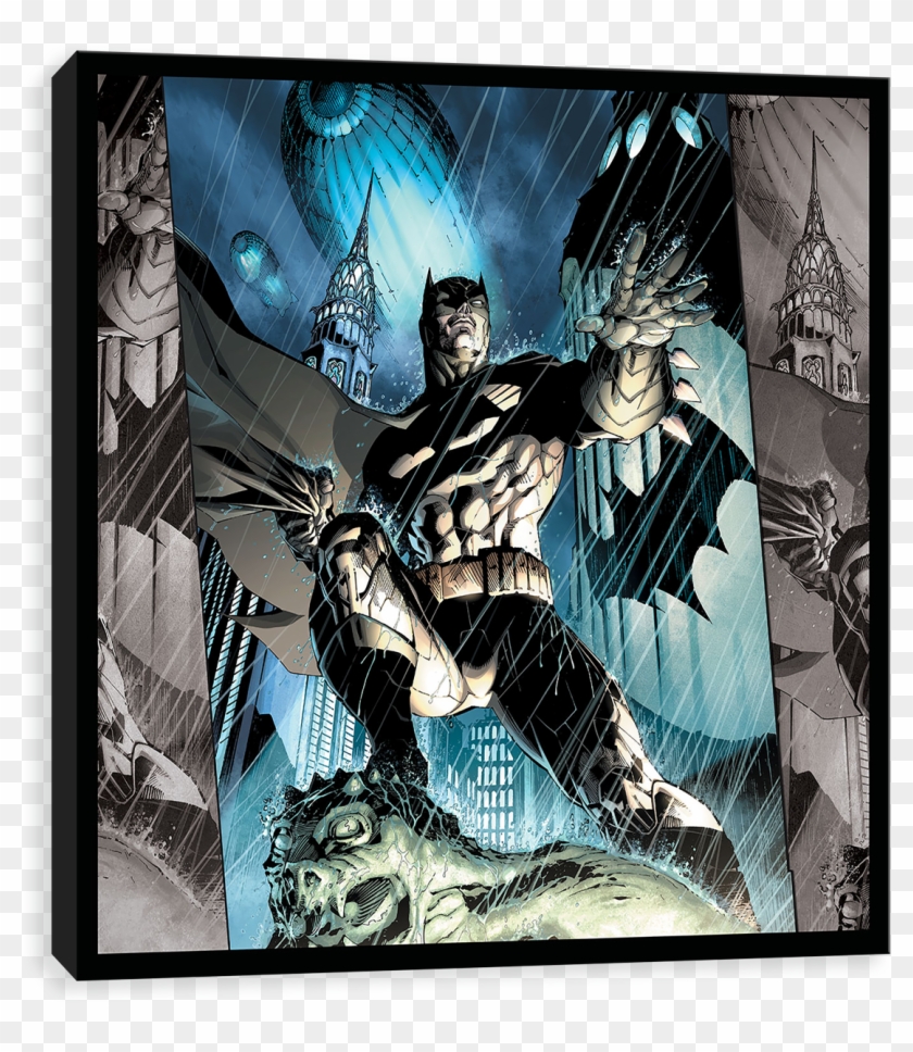 Jim Lee Batman Cover Art Clipart (#1049047) - PikPng