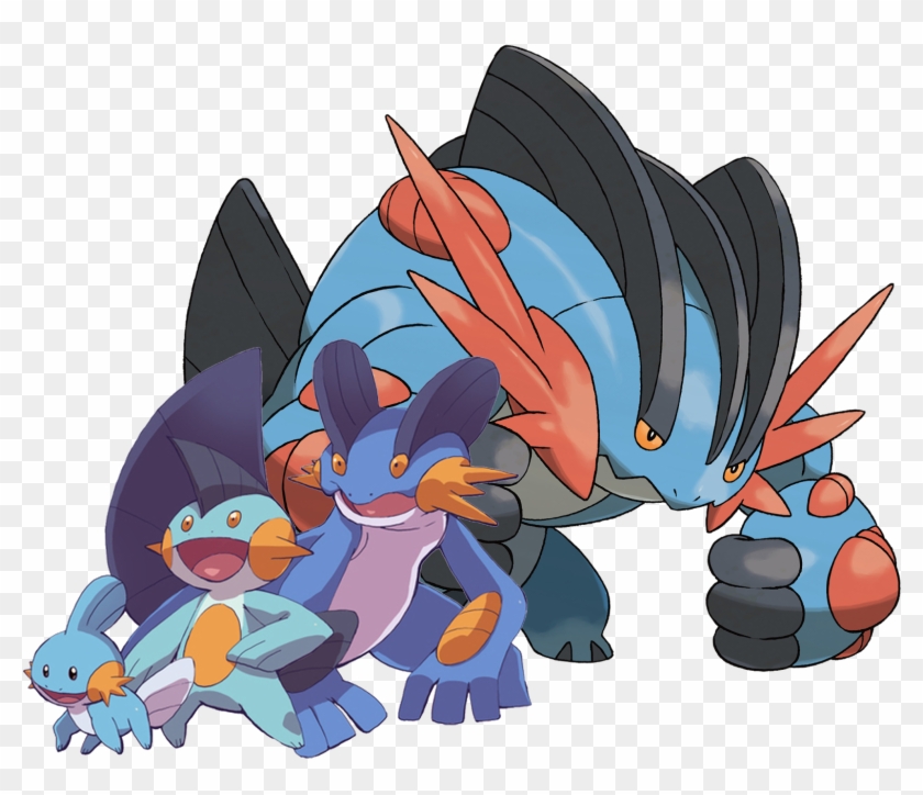 Mudkip Evolutions