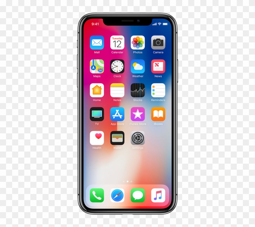 Download 644 X 700 1 - Front Of Iphone X Clipart Png Download - PikPng