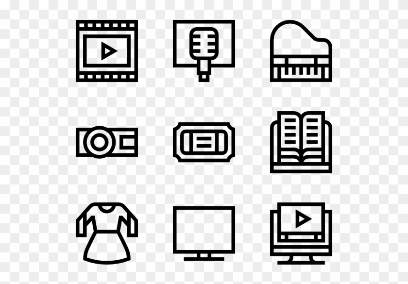 Entertainment - Decor Icon Transparent Background Clipart (#1118625 ...