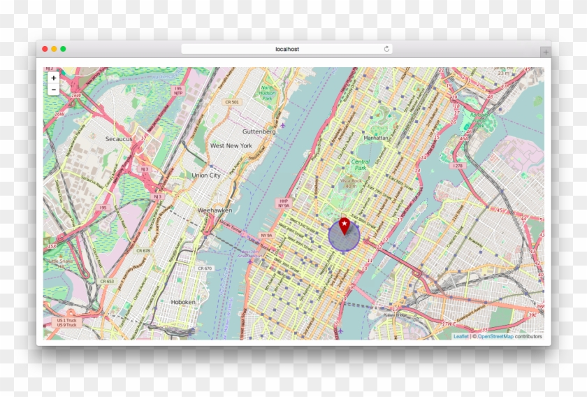 Leaflet - Custom Marker - Atlas Clipart (#1127379) - PikPng