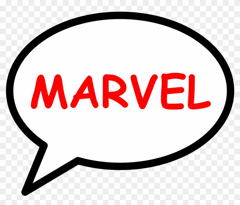 File - Marvel Balloon - Svg - Speech Balloon Clipart (#1149686) - PikPng