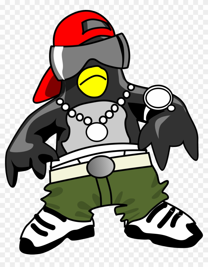 Clipart - Hip Hop Penguin - Png Download (#1151819) - PikPng