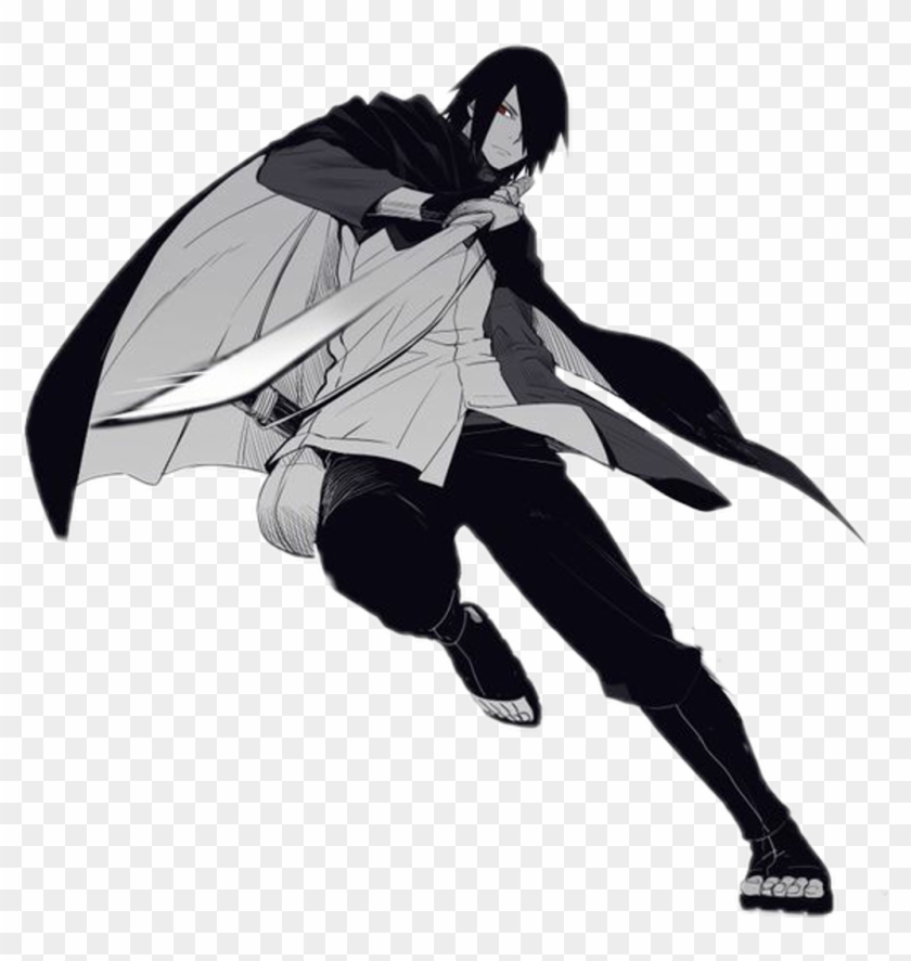 Download Sasuke Sticker - Sáuke Fanart Clipart Png Download - PikPng