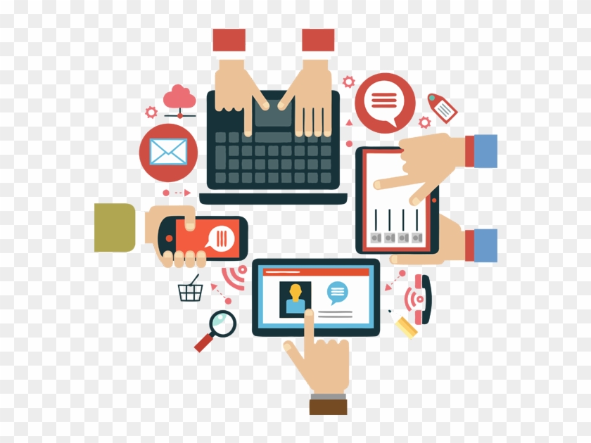 Are You Engaging With Your Customers - Content Creation Clipart ...