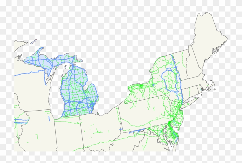 Usrd Upper Half Map Ne - Map Clipart (#1195311) - PikPng