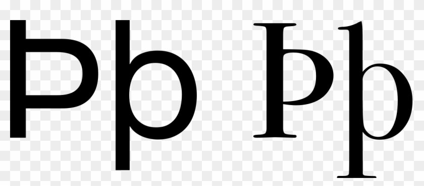 Thorn Letter Clipart (#129294) - PikPng