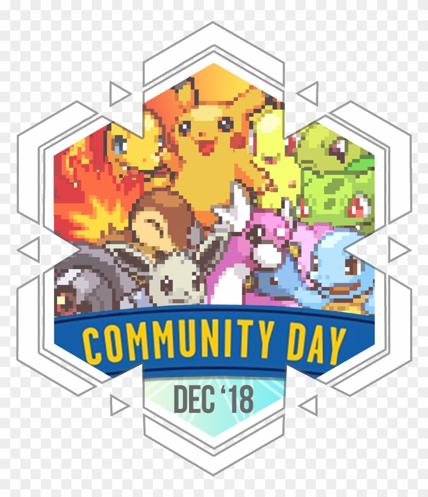 Badge-large - December Community Day Badge Clipart (#1240731) - PikPng