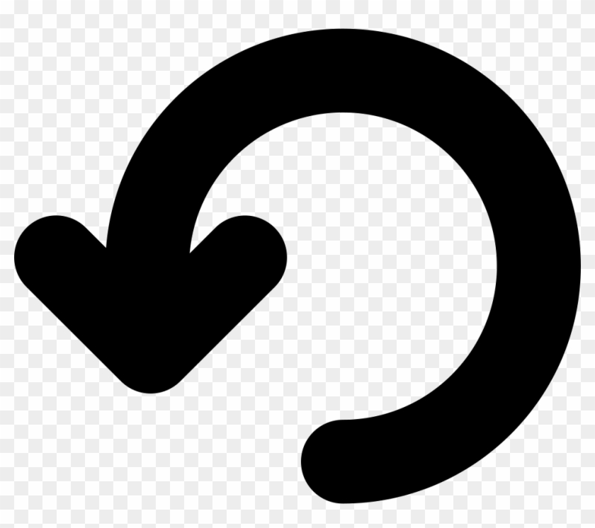 Circular Arrow Png - Undo Symbol Clipart (#1241551) - PikPng