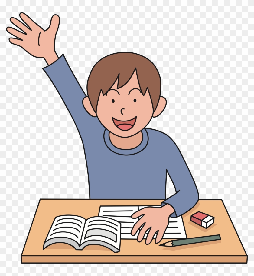 Download Raise Png Cute Borders Vectors Animated Black - Raise Hand ...