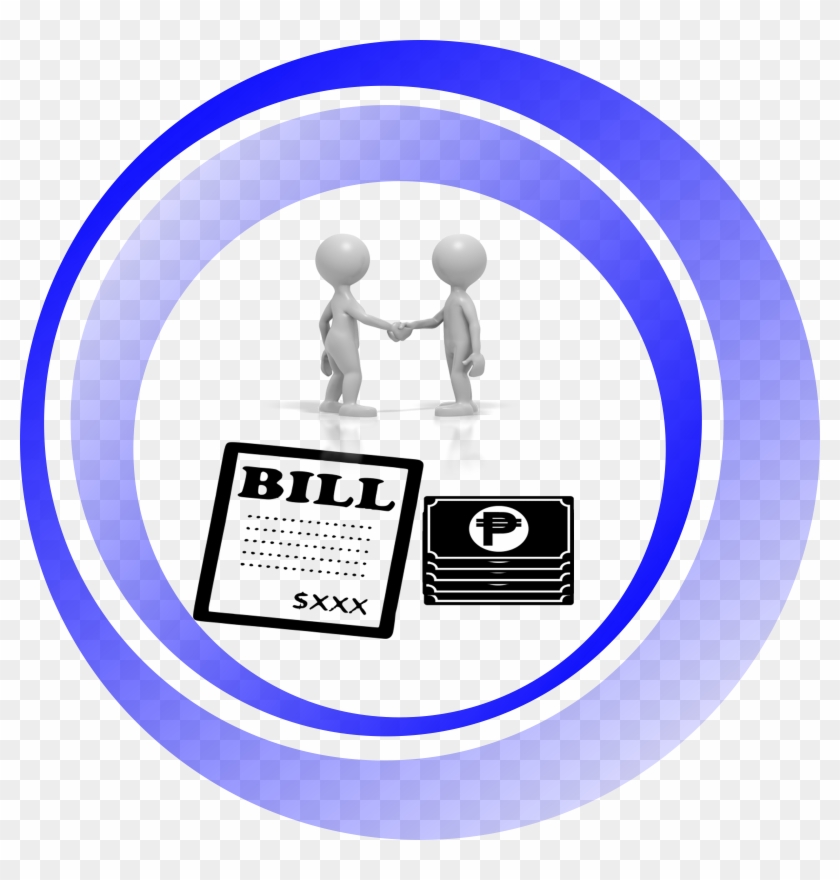 Bills - Circle Clipart (#1281247) - PikPng