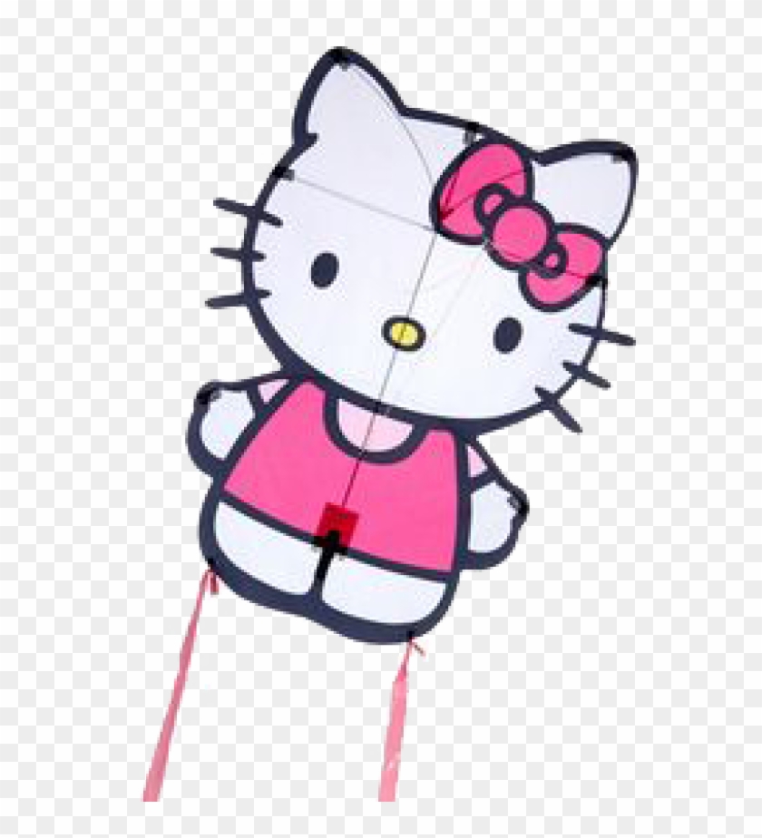 Image Of Hello Kitty Kite - Hello Kitty Looking Up Clipart (#1282584 ...