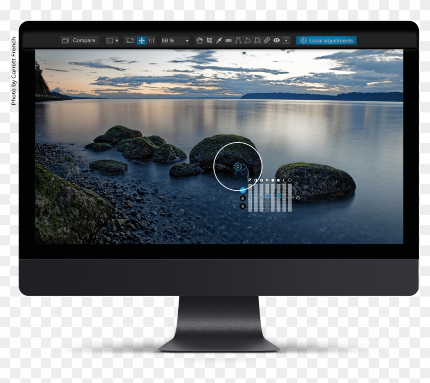 Download Dxo Photolab U Point - Led-backlit Lcd Display Clipart Png ...