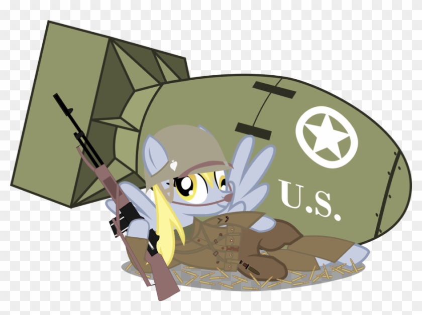 Us Derpy Commission - My Little Pony Ww2 Clipart (#1293236) - PikPng