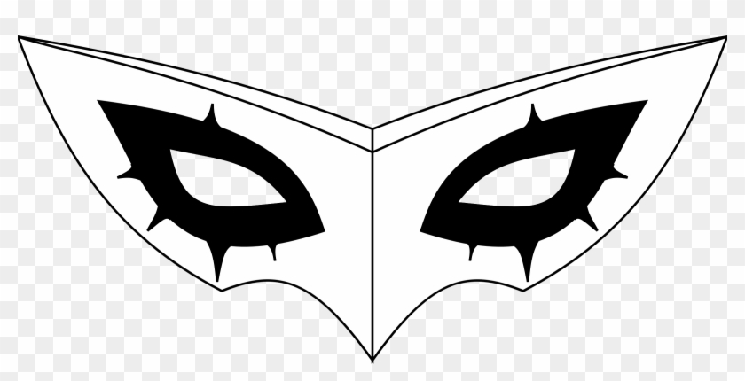 This Free Icons Png Design Of P5 Joker's Mask Clipart (#132080) - PikPng