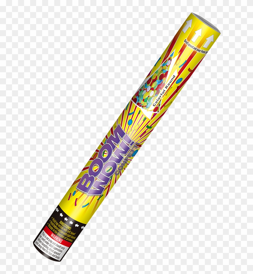 Transparent Party Confetti Tube With Foil Confetti - Ski Clipart ...