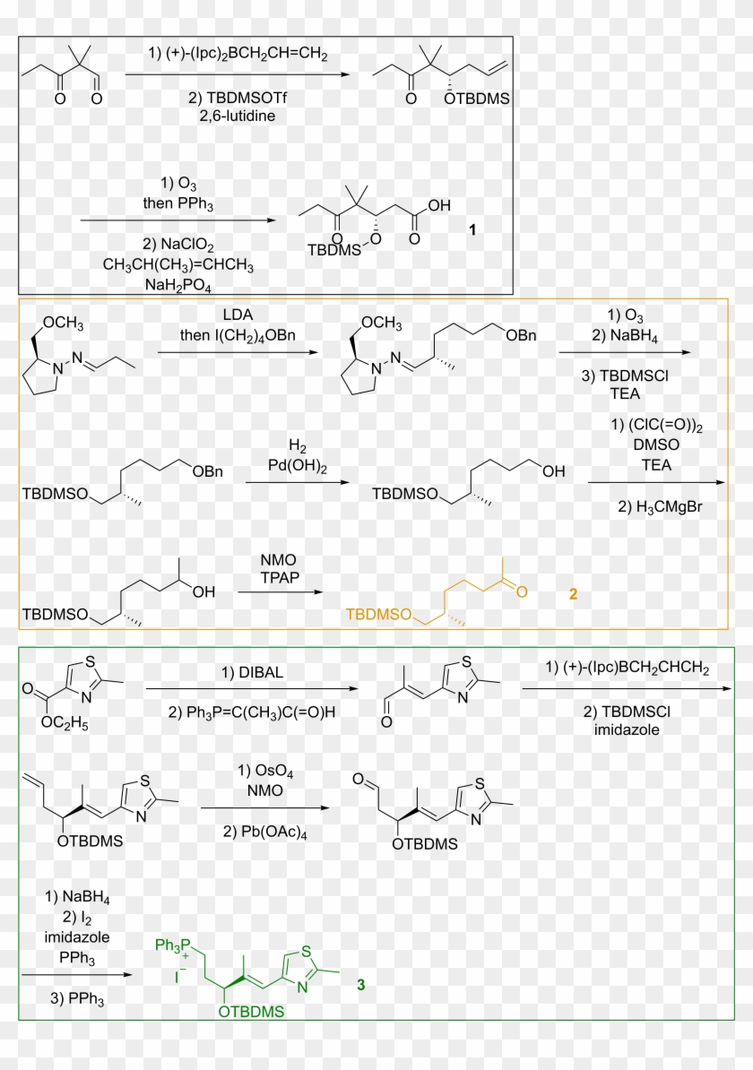Construction Of Building Blocks For Nicolaou's Total - Handwriting ...