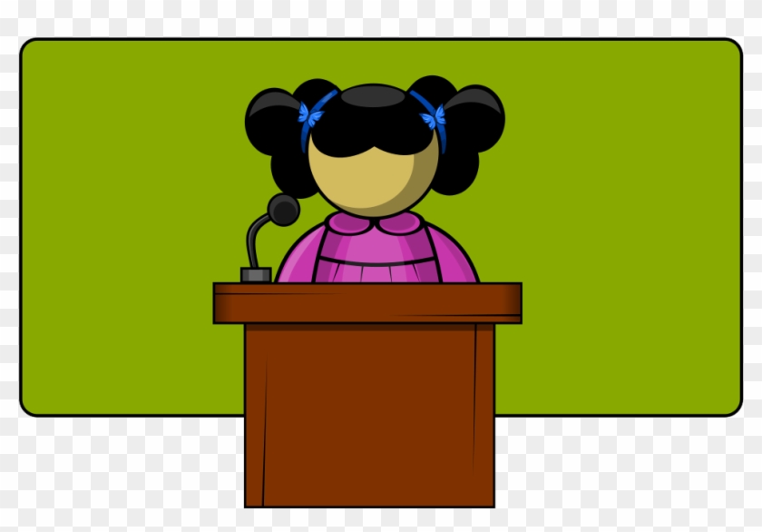 Public Speaking Clip Art Free , Png Download - Public Speaking Clip Art ...