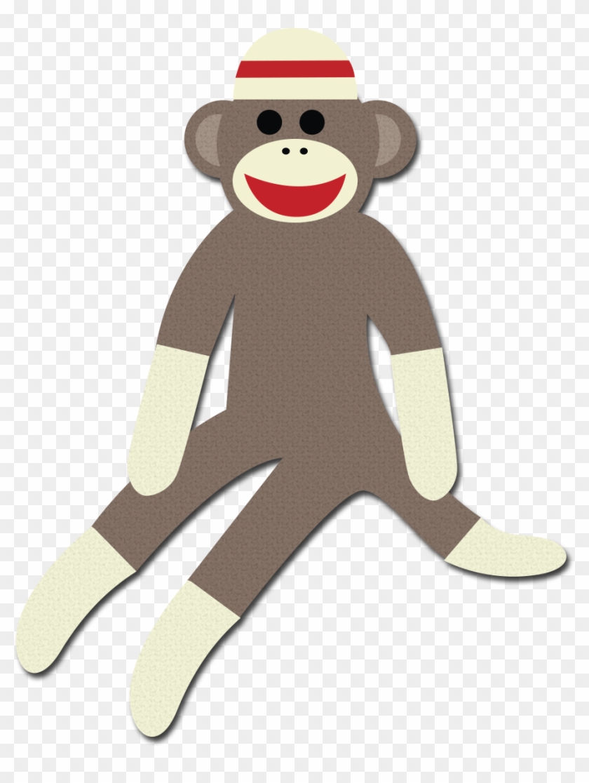 Sock Monkey Clipart Free - Png Download (#1321913) - PikPng