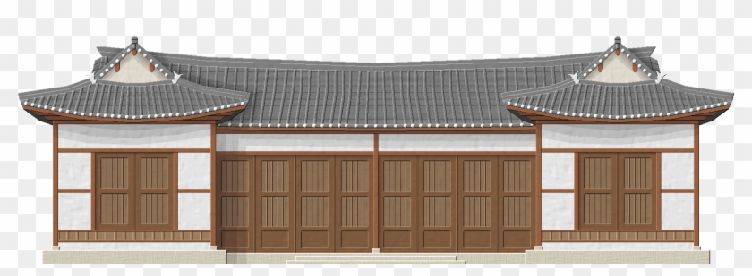 A House In The Village - Hanok Korea Png Clipart (#1344838) - PikPng