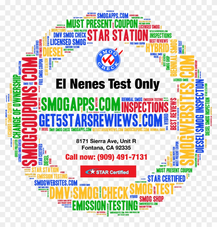 Pass Or Don't Pay - California Smog Check Program Clipart (#1351477 ...