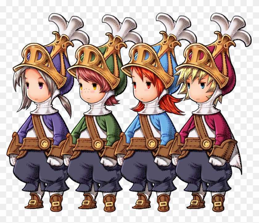 The Onion Knight From Final Fantasy - Onion Knights Clipart (#1352180 ...