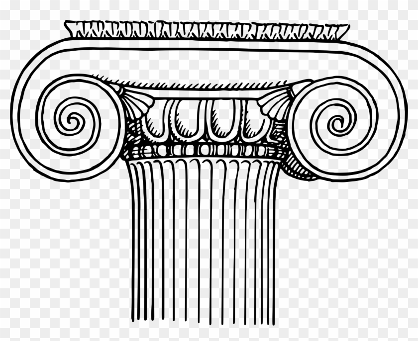 Medium Image - Ionic Columns Clipart - Png Download (#1356638) - PikPng