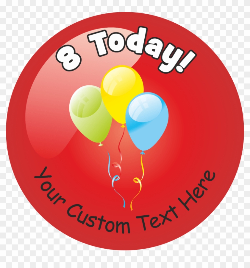 Download Happy 8th Birthday Stickers Variety Pack Book Awards - Happy ...