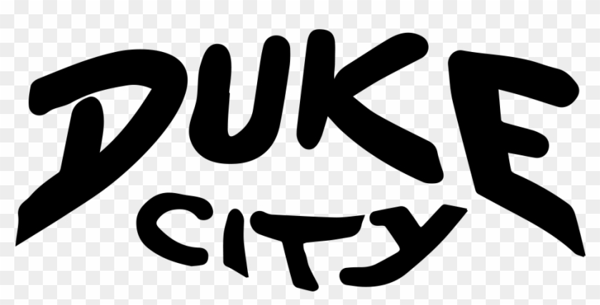Duke City Logo - Calligraphy Clipart (#1372284) - PikPng