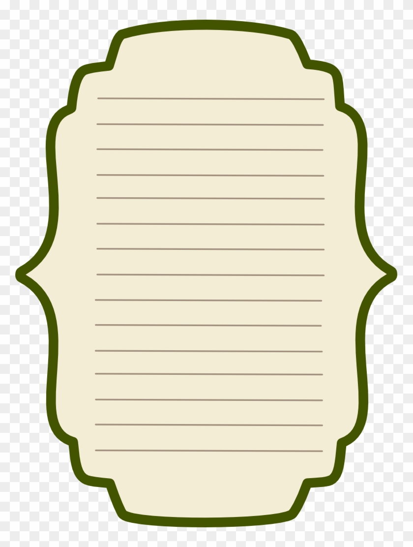 Free Vector Scrapbook Frames Labels & Journal Tags - Tan Clipart ...