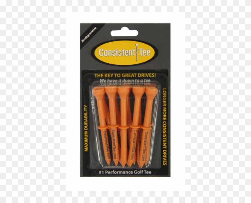 Download Consistent Golf Tee Orange - Consistent Tee 3 1/4" Golf Tees ...
