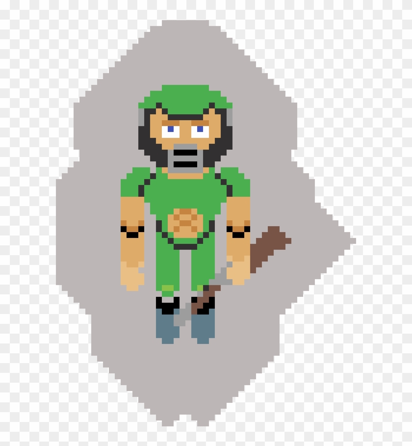 Doom Guy - Cartoon Clipart (#1384817) - PikPng