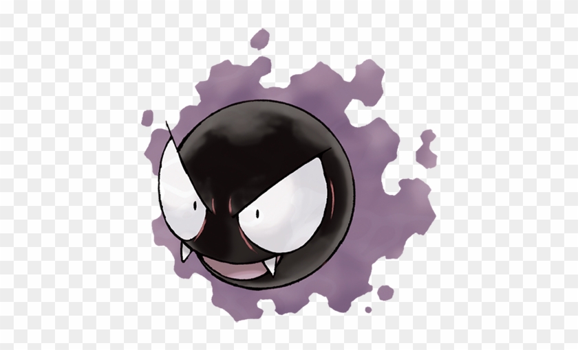 Gastly Pokemon Clipart (#1390886) - PikPng