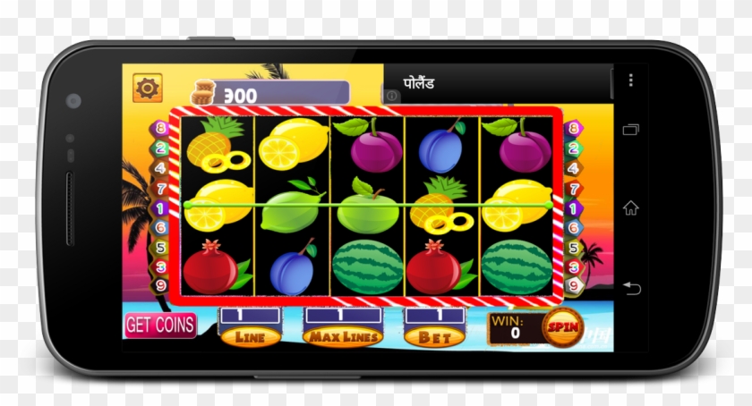 Smartphone With Slot Machine App - Smartphone Clipart (#1402882) - PikPng