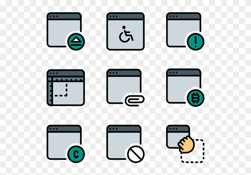 Windows And Applications Clipart (#1407683) - PikPng