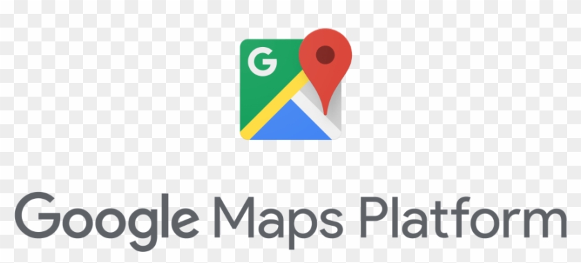 Download Google Maps Platform Lockup Vert - Google Maps Platform Logo Clipart Png Download - PikPng
