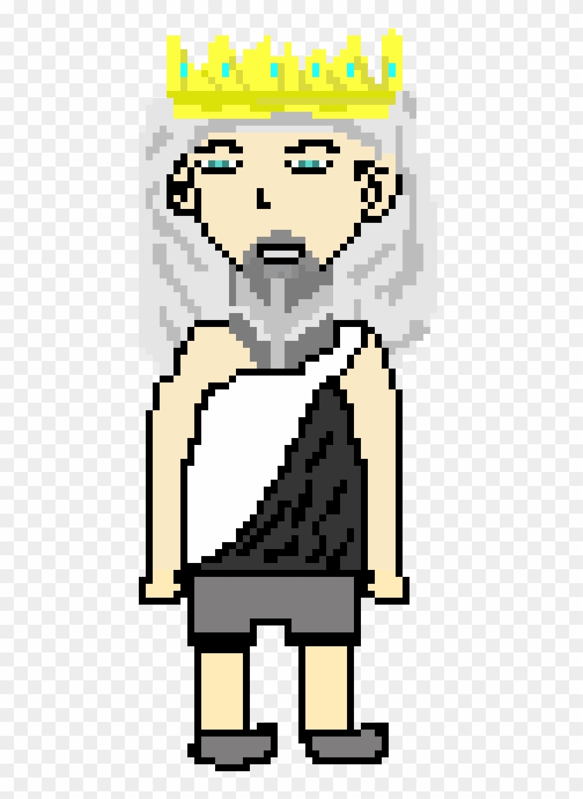 Zeus Pixel Art-donya - Cartoon Clipart (#1416538) - PikPng