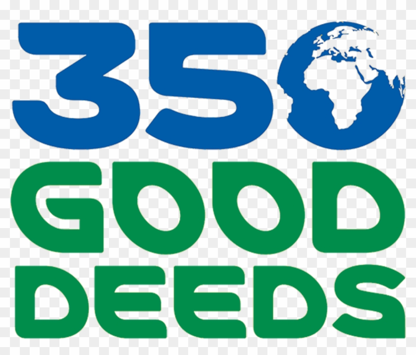 350 Good Deeds 350 Good Deeds - Graphic Design Clipart (#1423193) - PikPng