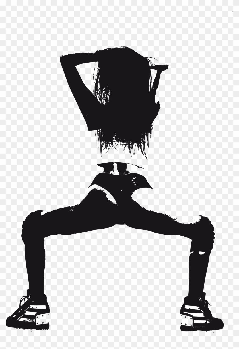 Download Dancing Twerk Silhouette Png Png Download Twerk Png Clipart Png Download Pikpng