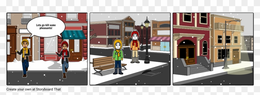 What Happened During The Snow Storm - Cartoon Clipart (#1437584) - PikPng