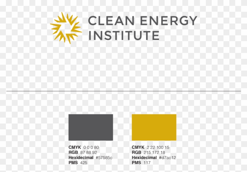 Cei Logo Palette Png - Clean Energy Institute Clipart (#1444110) - PikPng