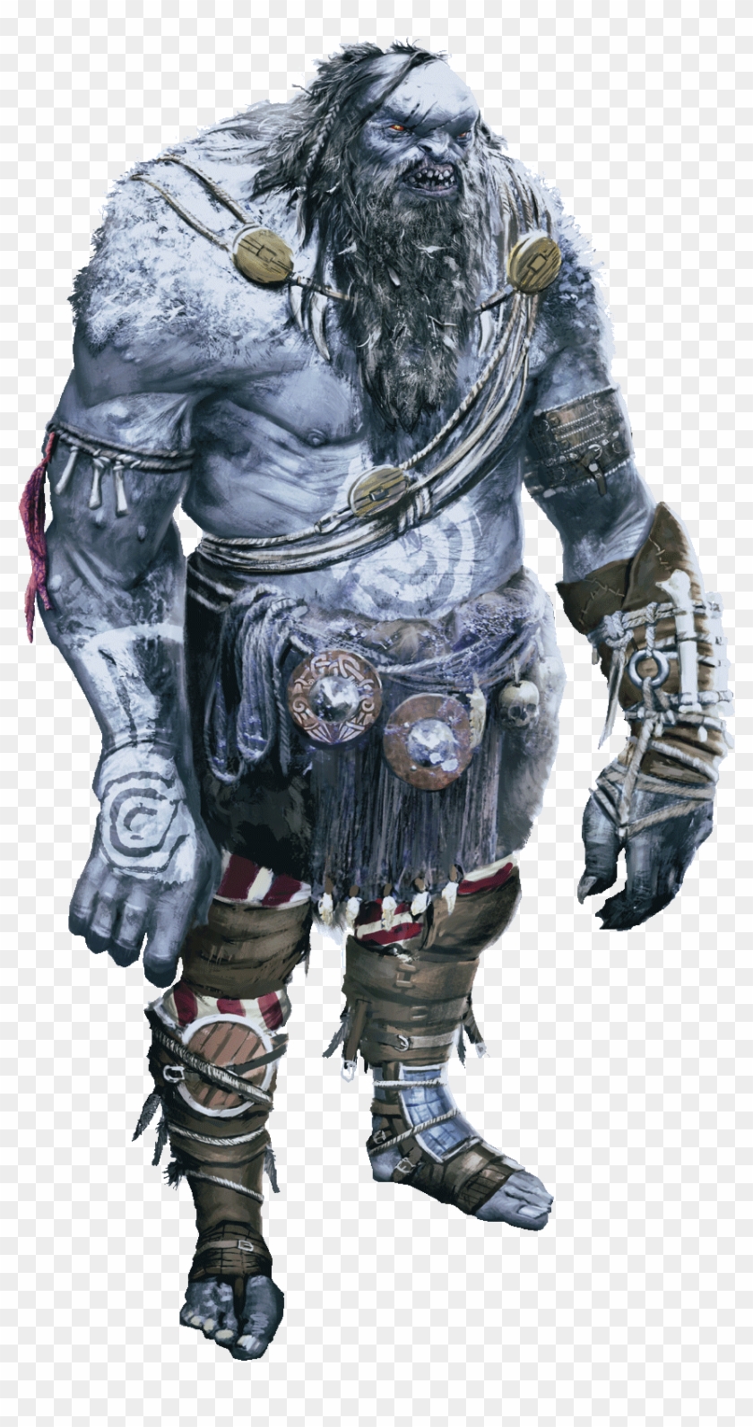 Giant Png - Witcher 3 Giant Troll Clipart (#1450868) - PikPng