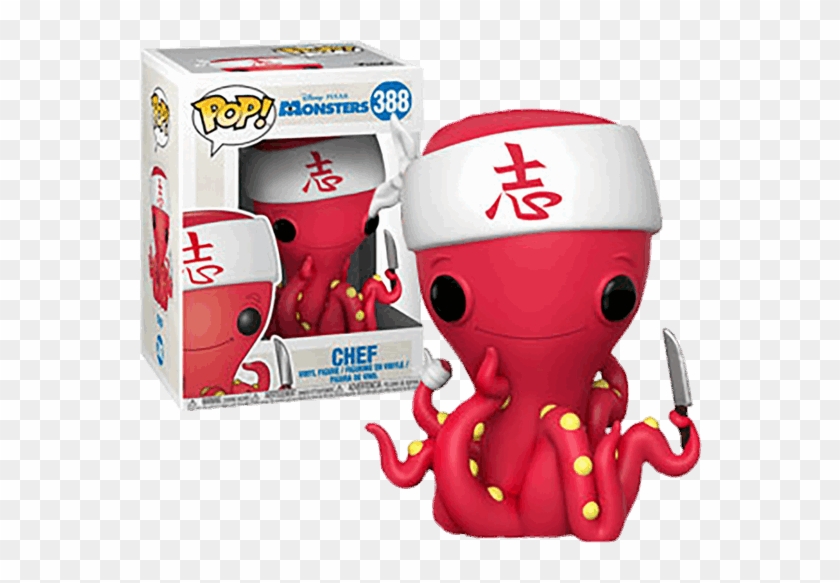 Chef Pop Vinyl Figure - Pop Vinyl Monsters Inc Clipart (#1499123) - PikPng