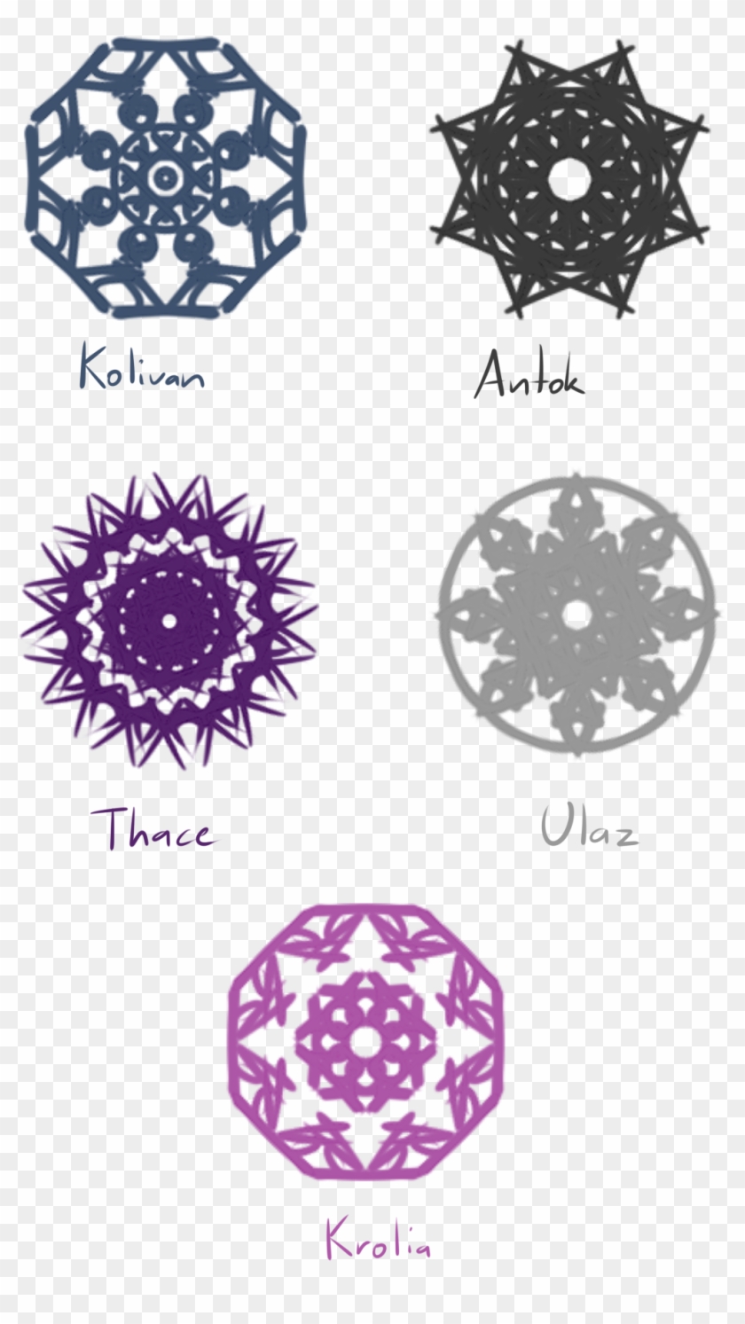 More Doily Designs - Circle Clipart (#151614) - PikPng