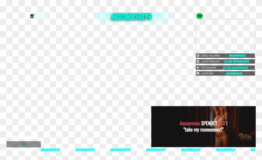 Tipeeestream Overlay