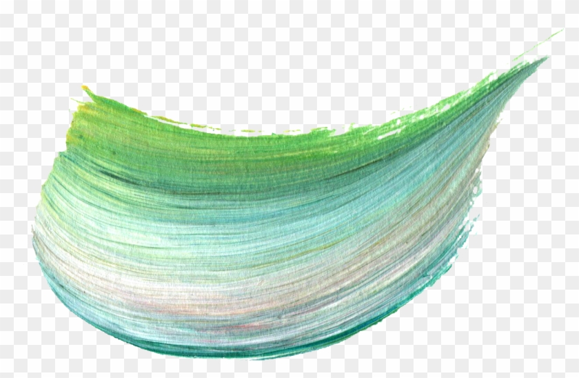 Free Download - Green Paint Brush Strokes Png Clipart (#159757) - PikPng
