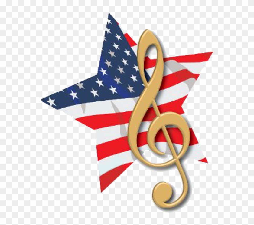 Patriotic-music - Patriotic Music Clip Art - Png Download (#1518717 ...