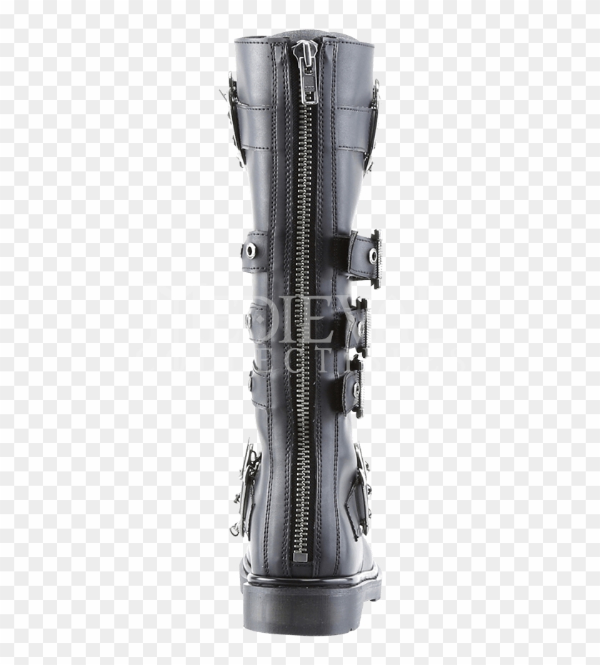 Brass Knuckle Chained And Buckled Boots - Knee-high Boot Clipart ...